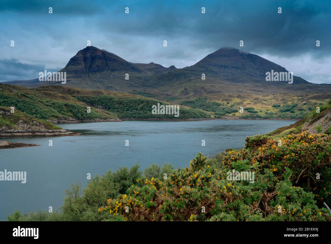 Loch Gleann Dubh, Scotland Stock Photo - Alamy