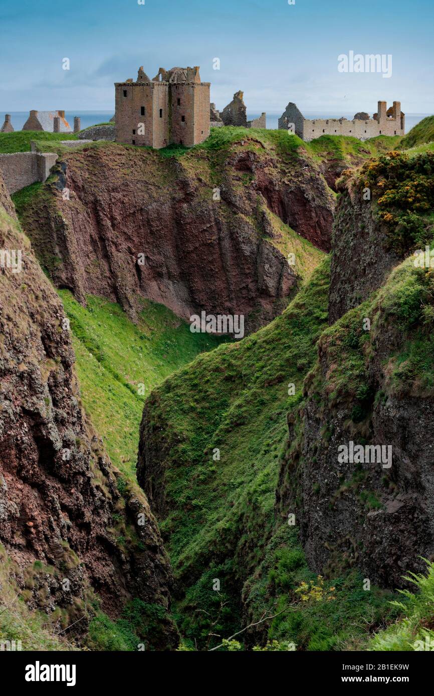 Dunnottar Castle, Scotland Stock Photo - Alamy