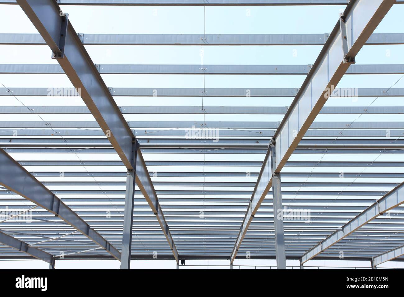 The steel structure Stock Photo - Alamy
