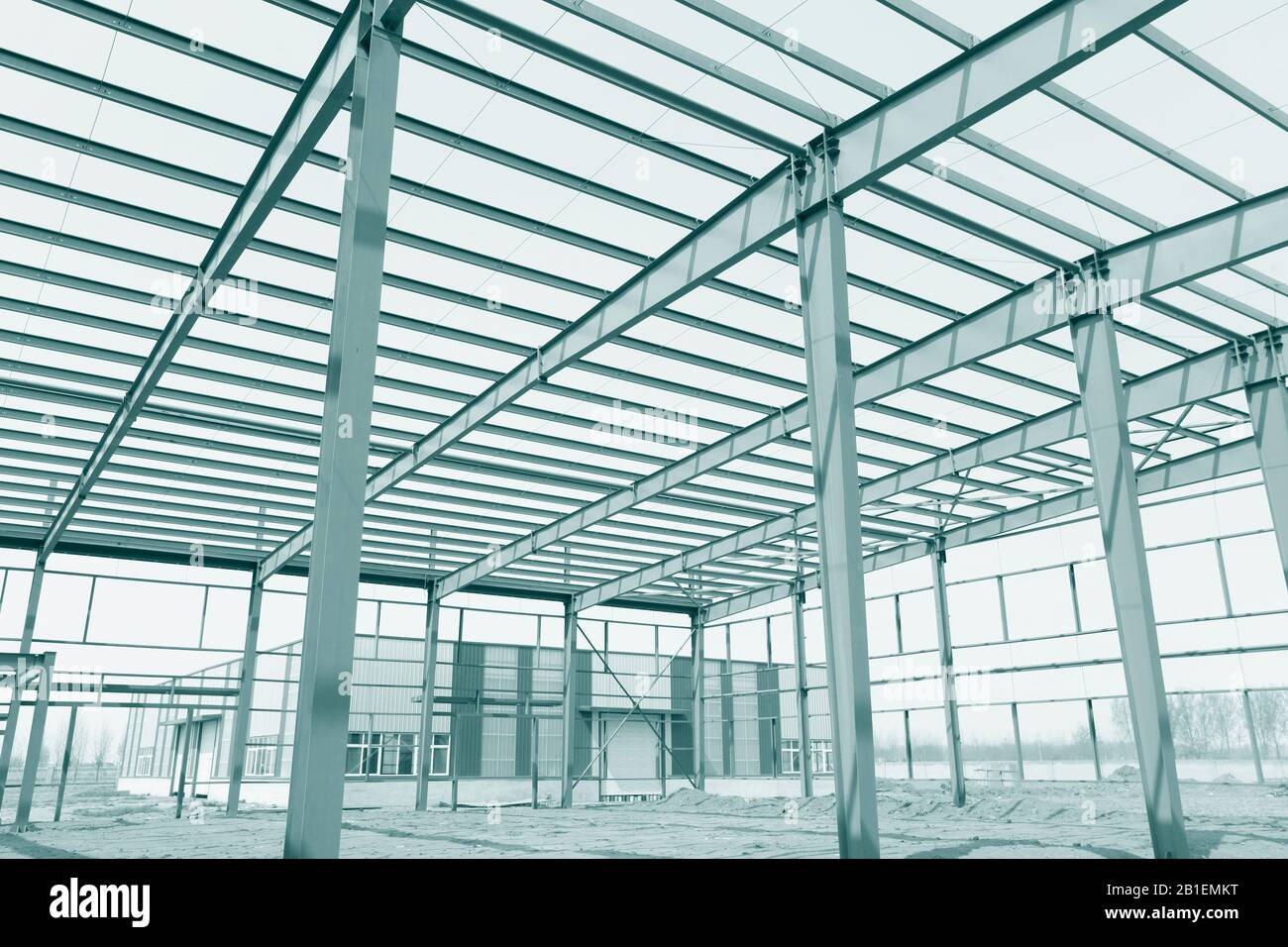 The steel structure Stock Photo - Alamy