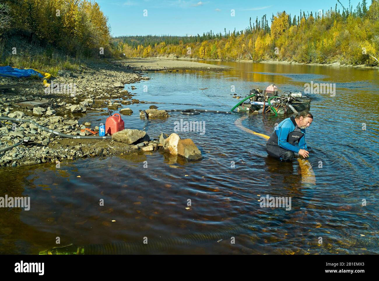 Gold prospecting hi-res stock photography and images - Alamy