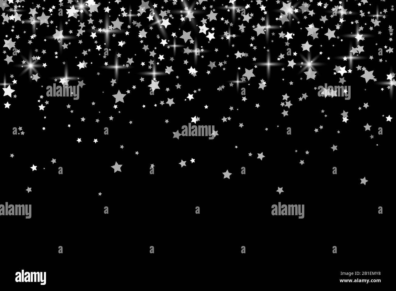 Black Background With Stars Gif