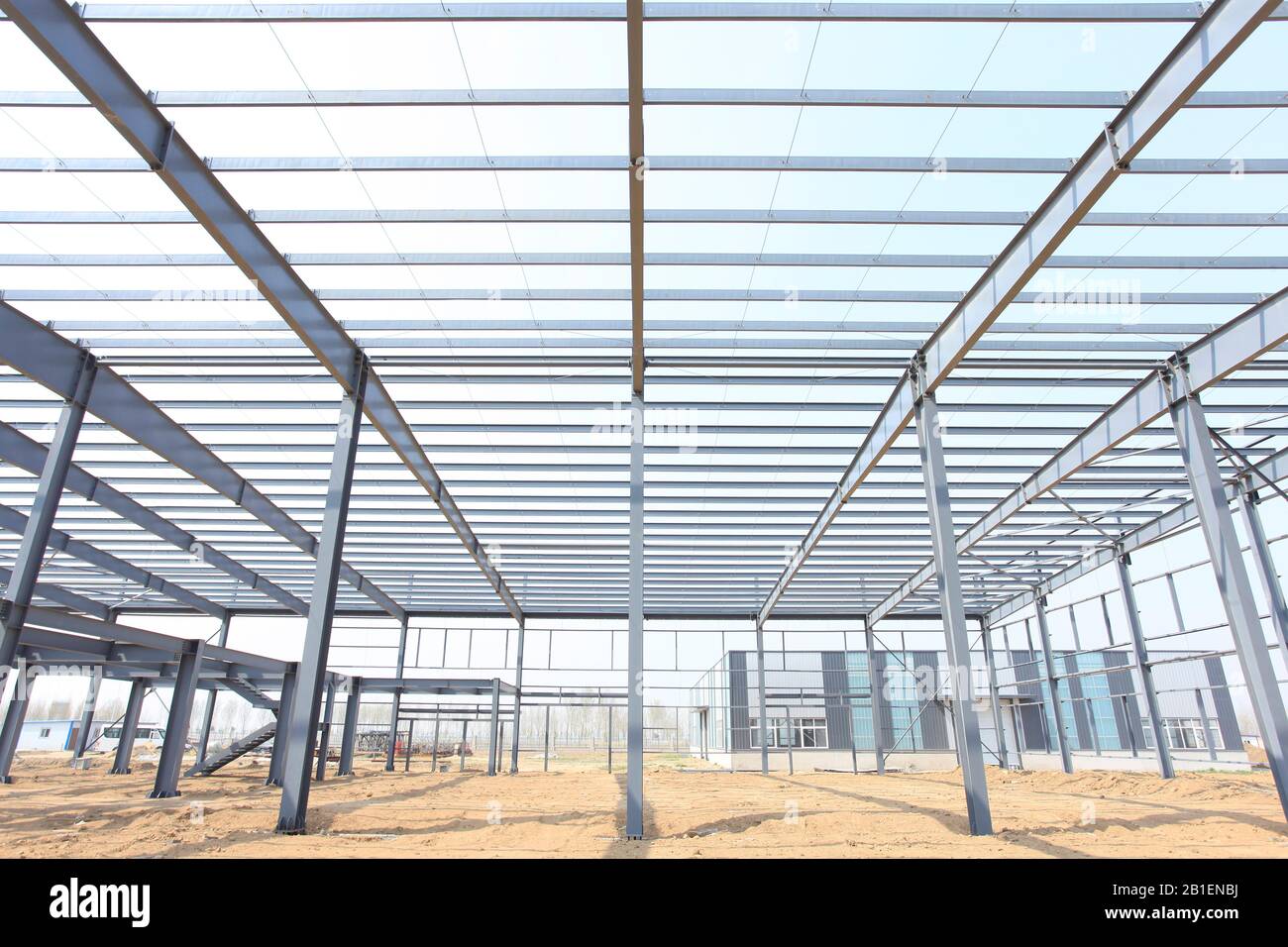 The steel structure Stock Photo - Alamy