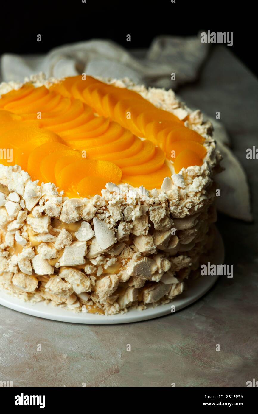 Uruguayan cake chaja: the famous sponge cake from Uruguay, sponge cake ...