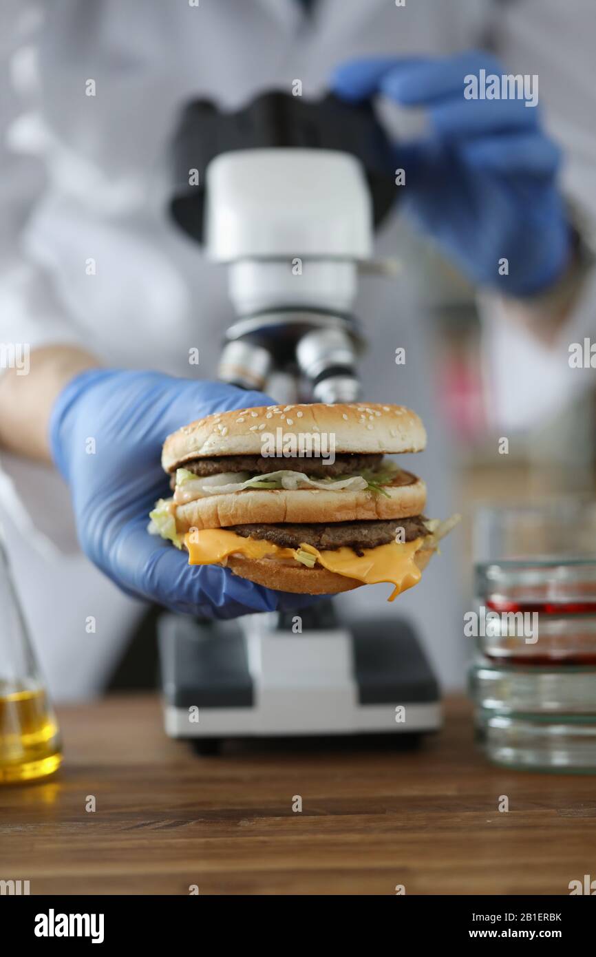 Fake food nutrition doctor hi-res stock photography and images - Alamy