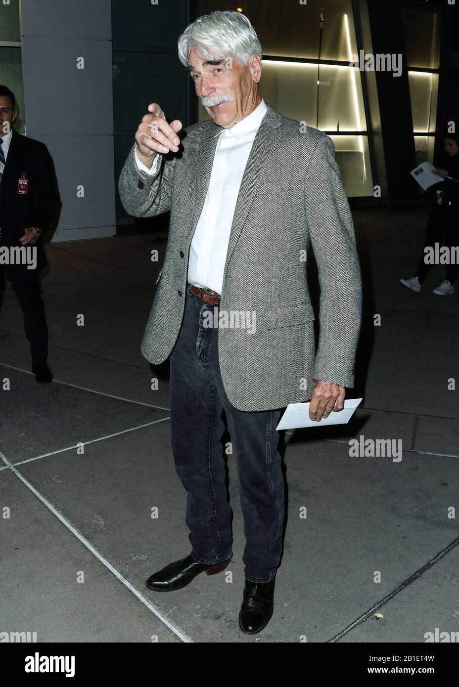 HOLLYWOOD, LOS ANGELES, CALIFORNIA, USA - FEBRUARY 24: Actor Sam ...