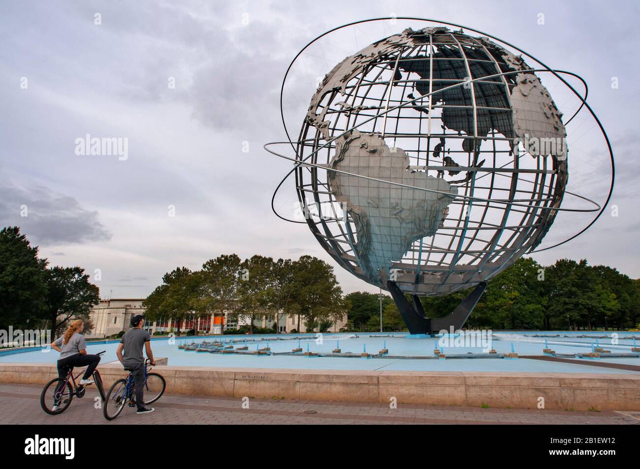The Unisphere at Flushing Meadow Park in Queens was built by U.S. Steel ...