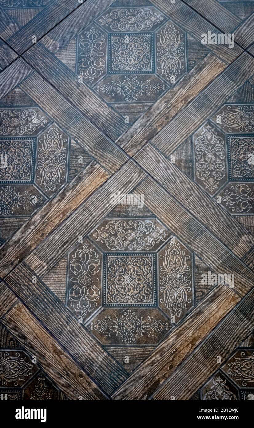 Ceramic tiles flooring - texture of natural ceramic floor Stock Photo ...