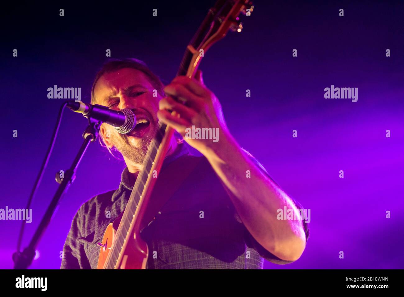 Josh Teskey singer and guitarist of the Australian band The Teskey ...