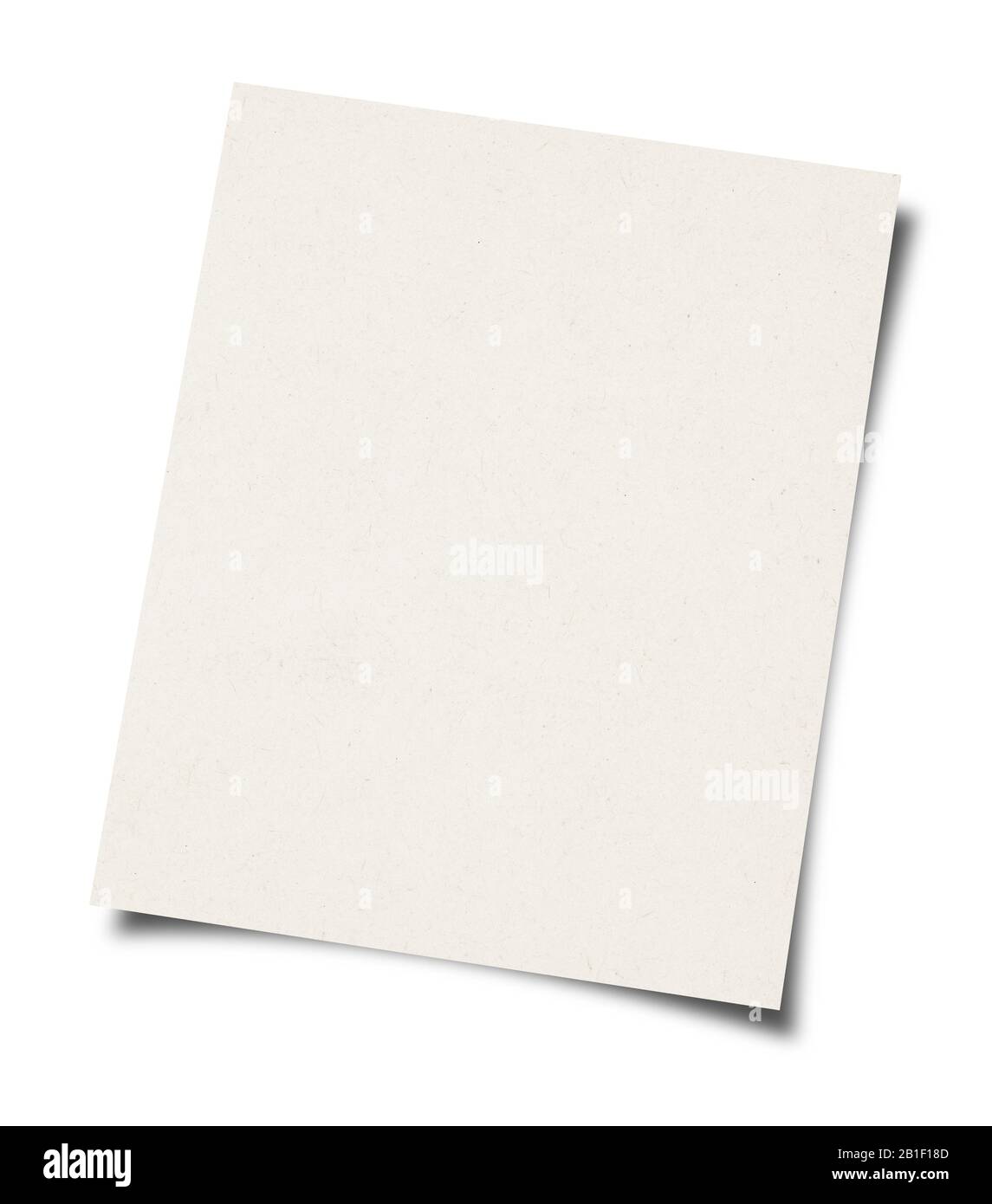 White Paper sheet background - isolated on white Stock Photo - Alamy