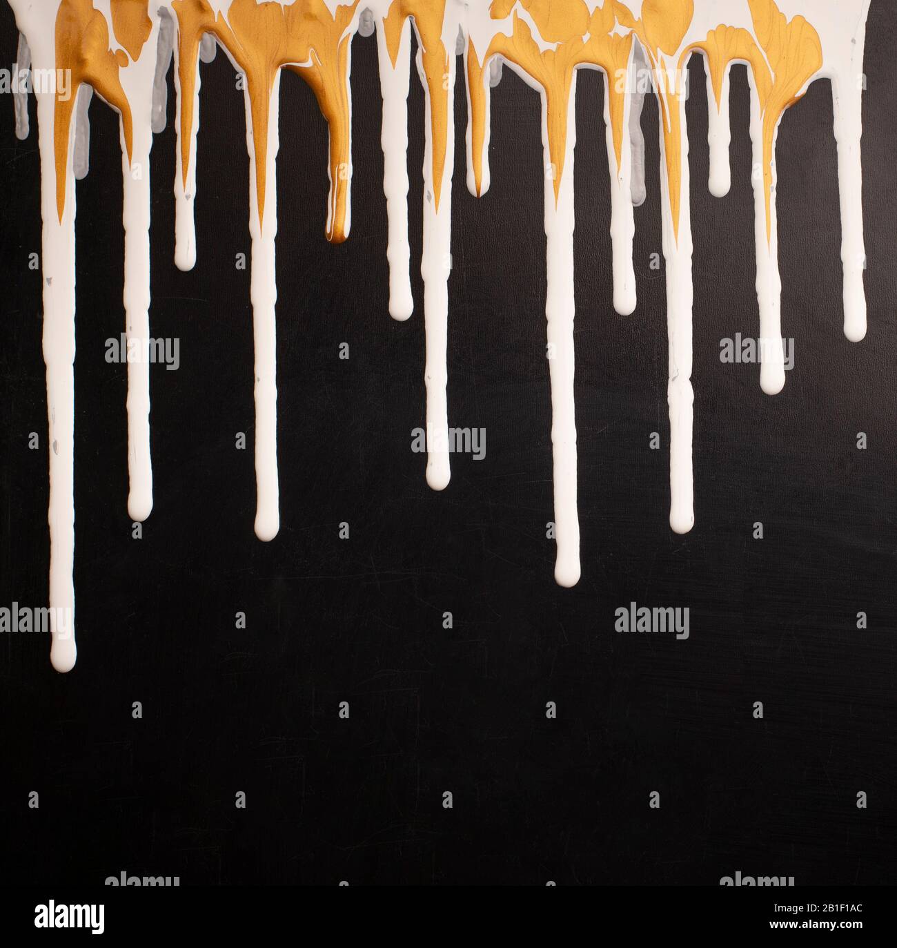 Acrylic Colors Dripping Paint