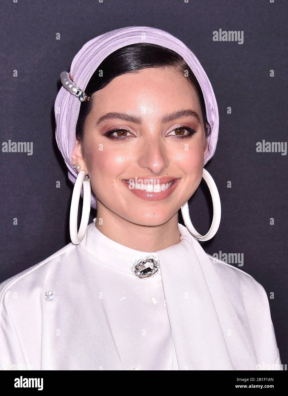 HOLLYWOOD, CA - FEBRUARY 24: Noor Tagouri attends the Premiere of ...