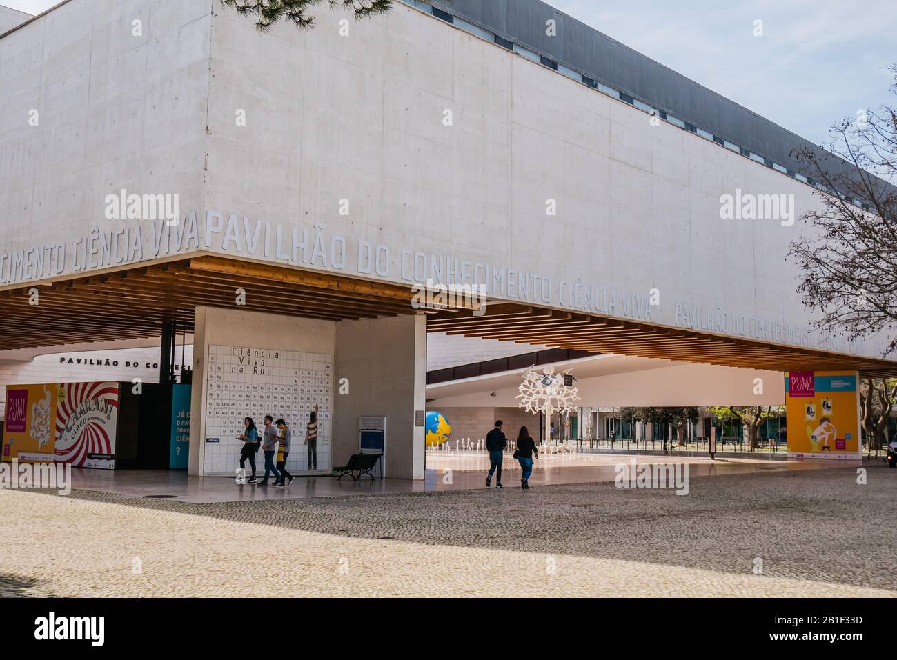 pavilhao do conhecimento ciencia viva, lisbon science museum building ...