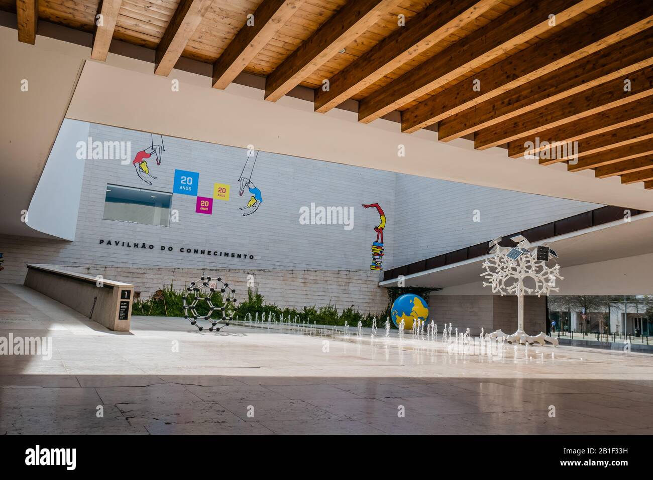 pavilhao do conhecimento ciencia viva, lisbon science museum building ...