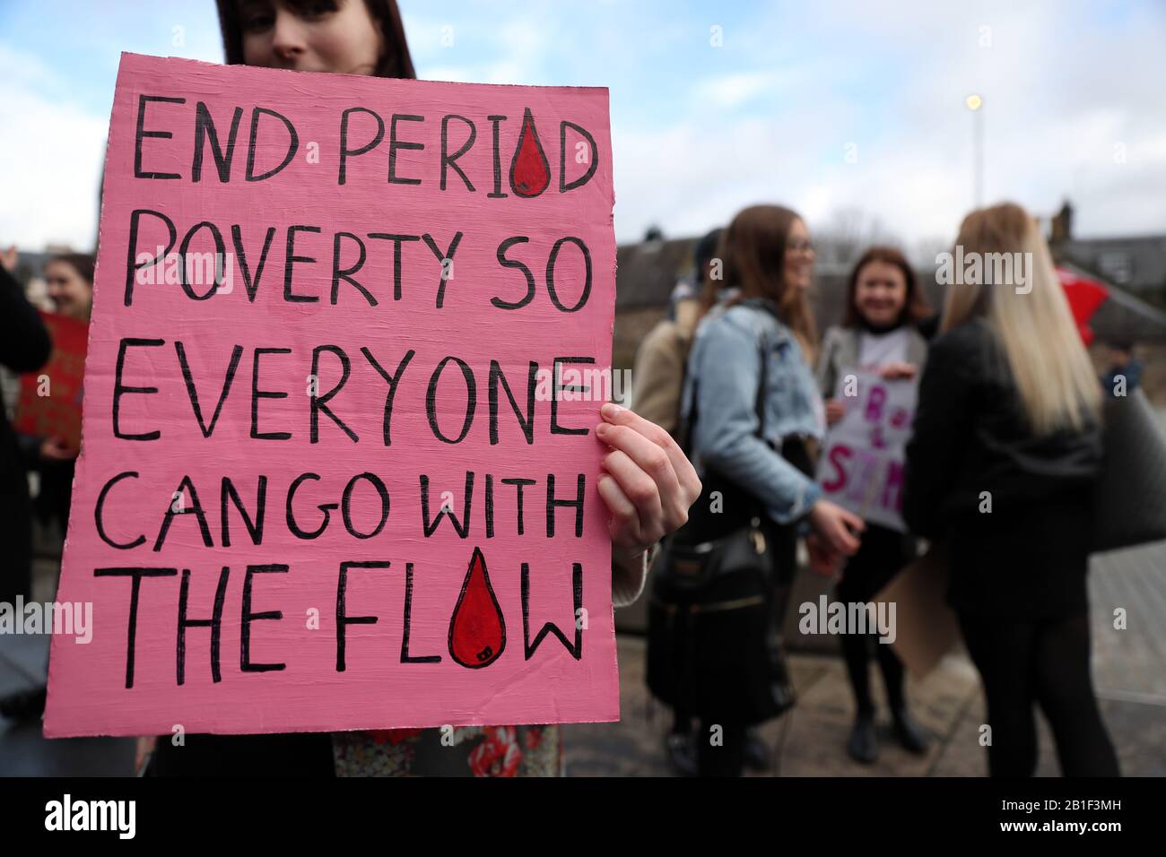 Period poverty rally hi-res stock photography and images - Alamy