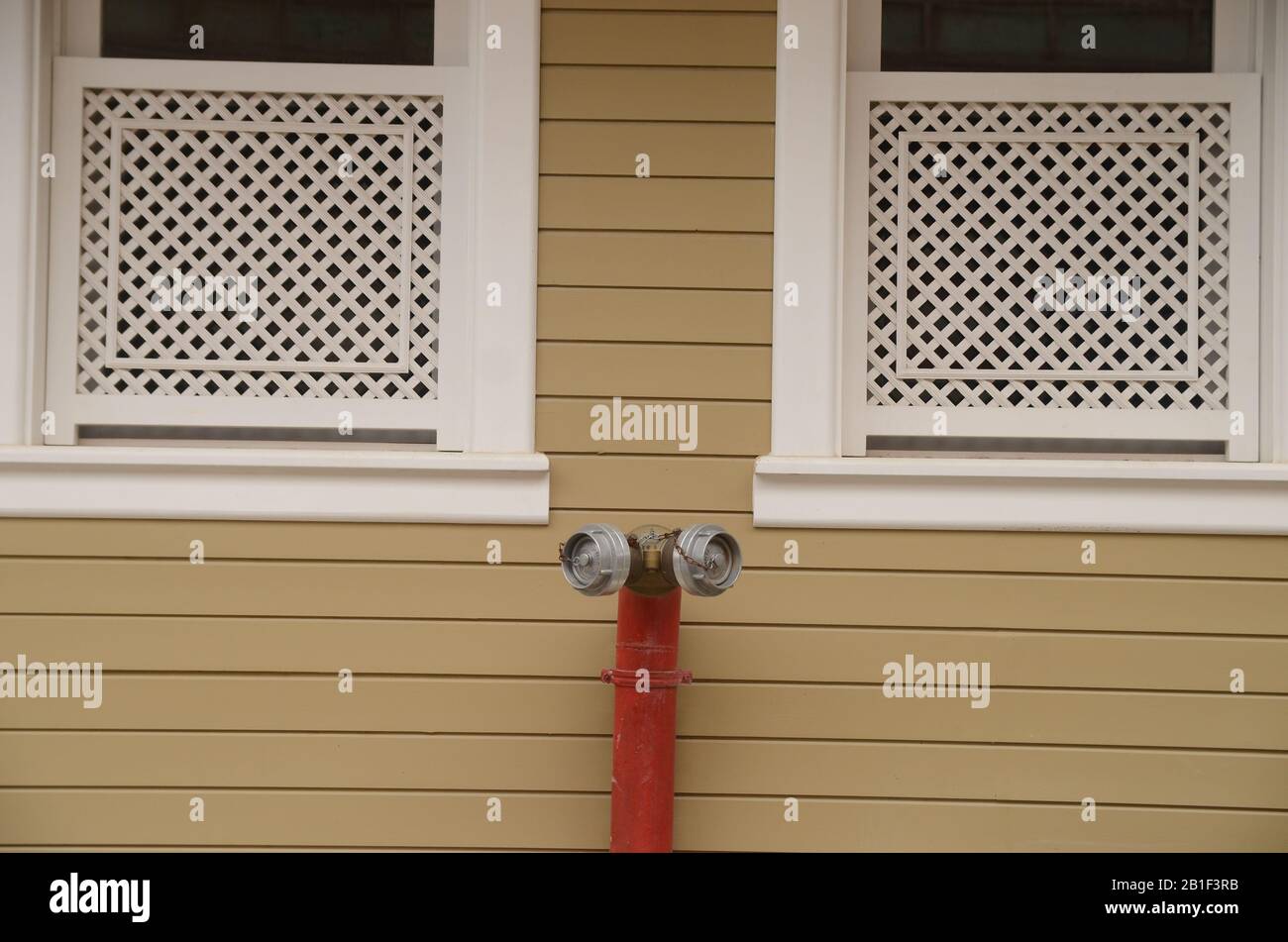 Red Fire Tube Stock Photo - Alamy