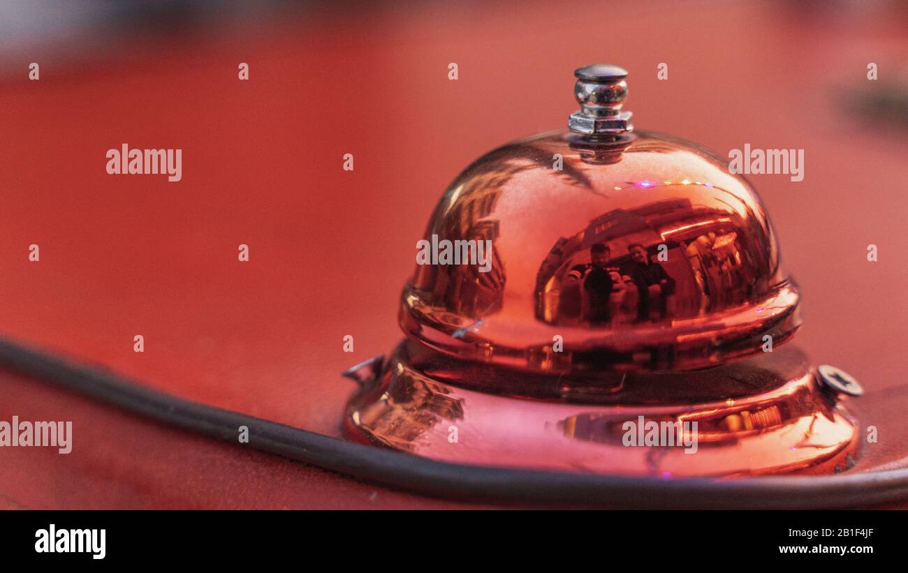Red fire bell close hi-res stock photography and images - Alamy