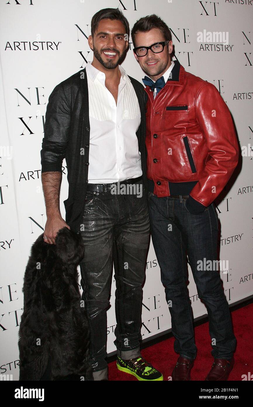 New York, NY, USA. 13 February, 2009. Brad Goreski, (R) of the Rachel ...