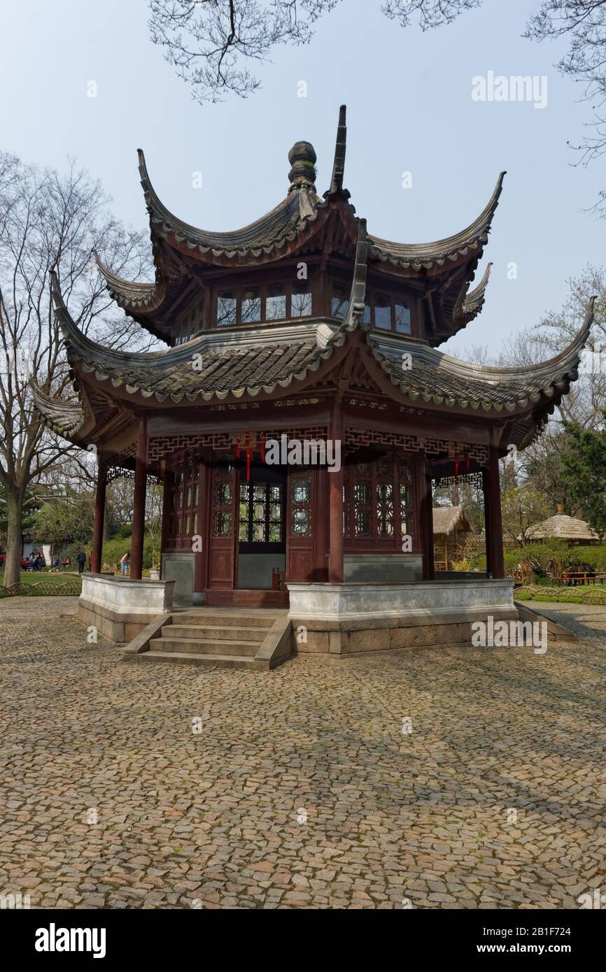 Suzhou, a historic town famous for its tradiitonal gardens Stock Photo ...