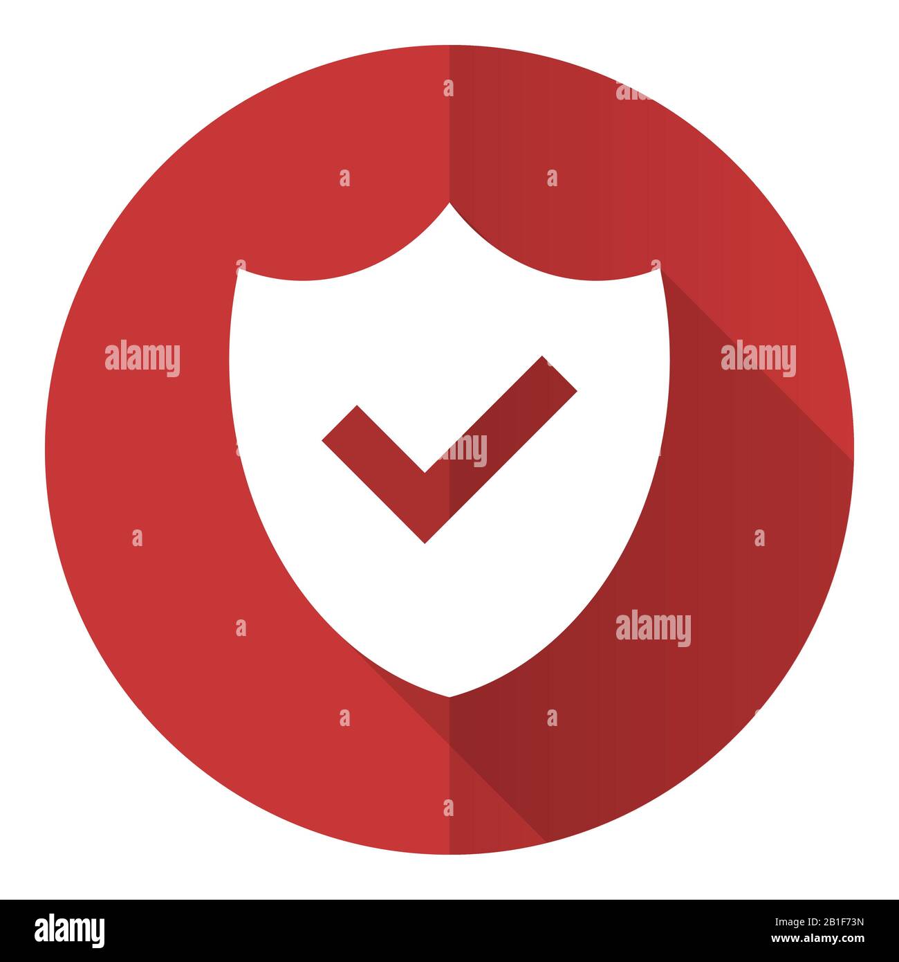 Shield flat design vector icon Stock Vector Image & Art - Alamy