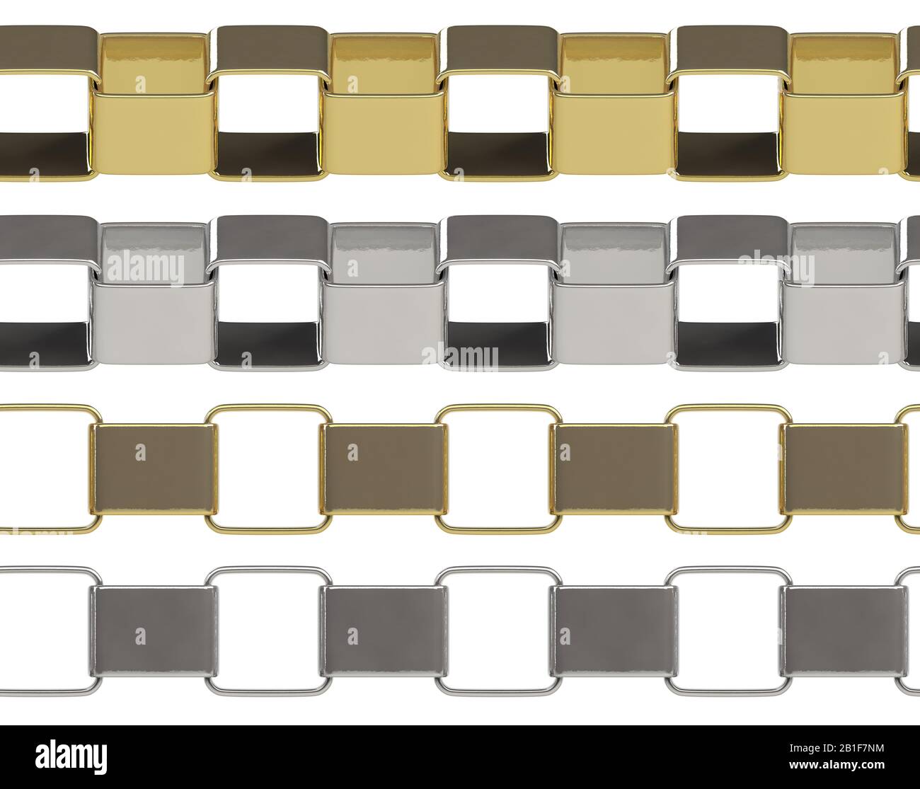 Seamless chain link border hi-res stock photography and images - Alamy