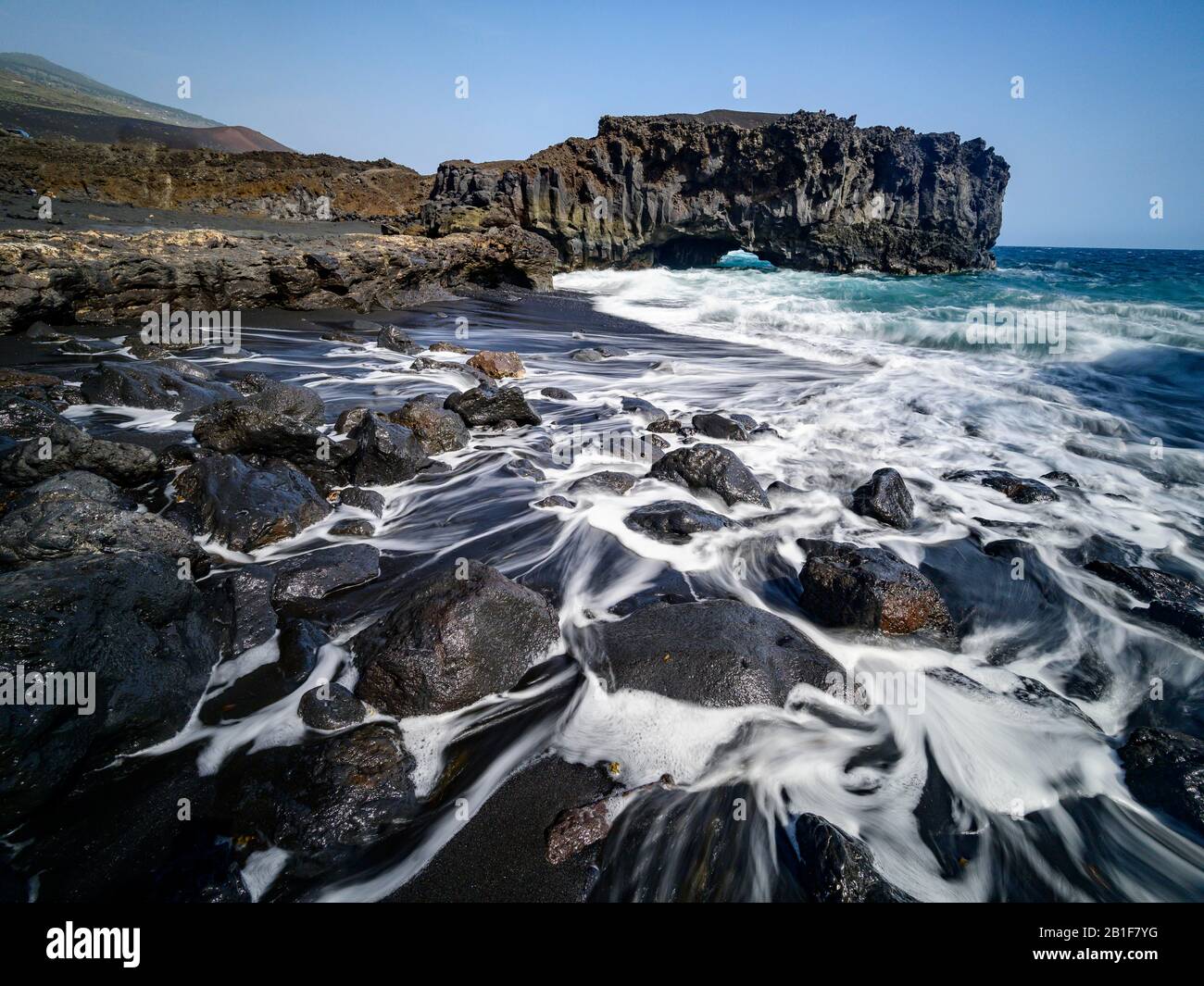 Water flows after big hi-res stock photography and images - Alamy