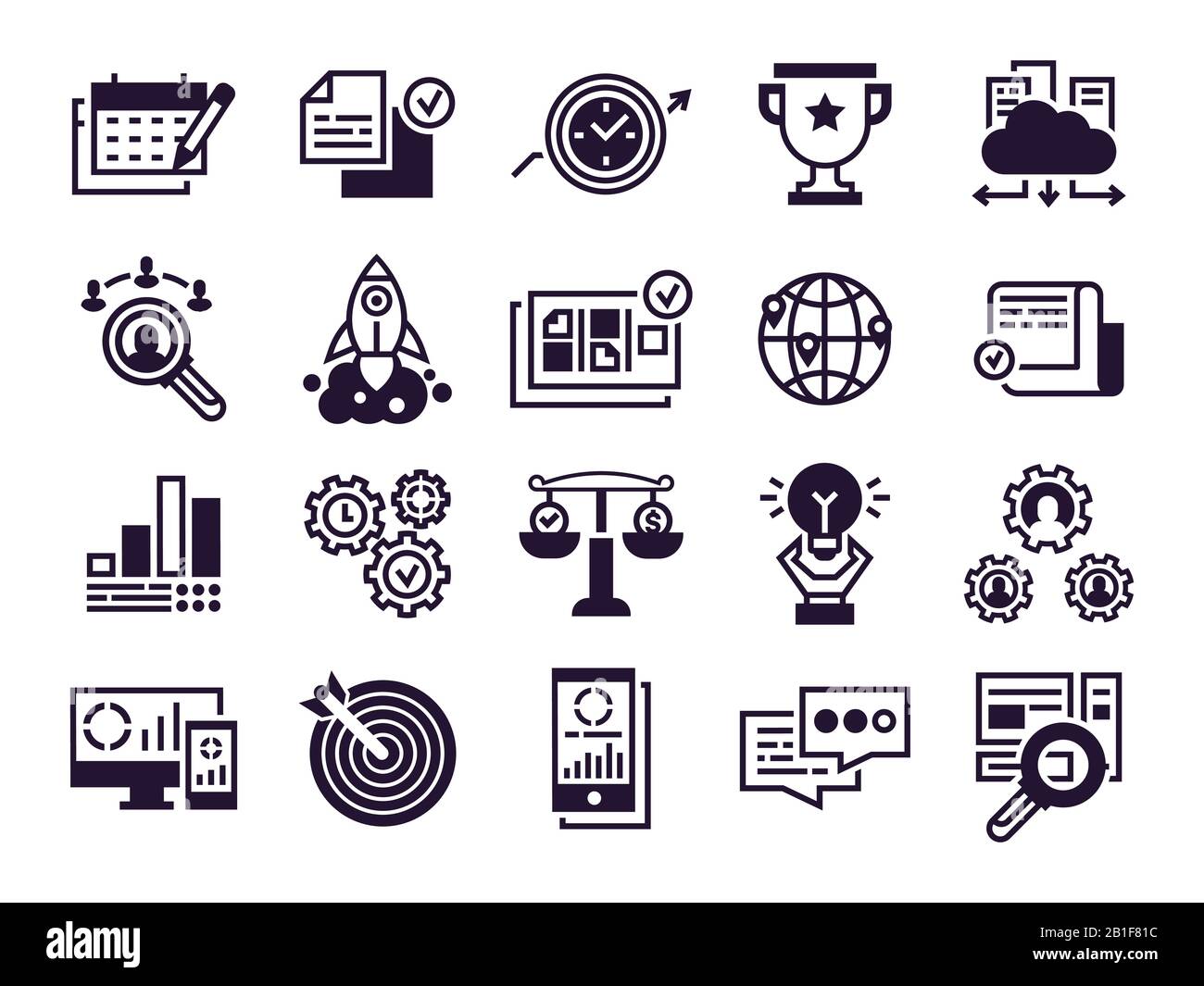 Presentation partnership Stock Vector Images - Alamy