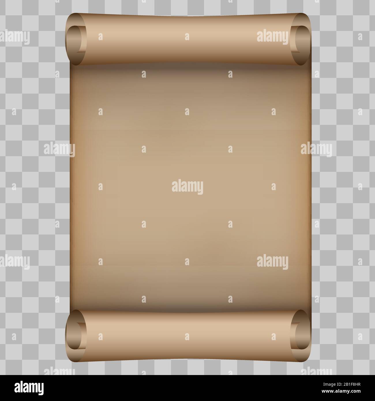 Old Scrolled Paper Stock Vector Image & Art - Alamy