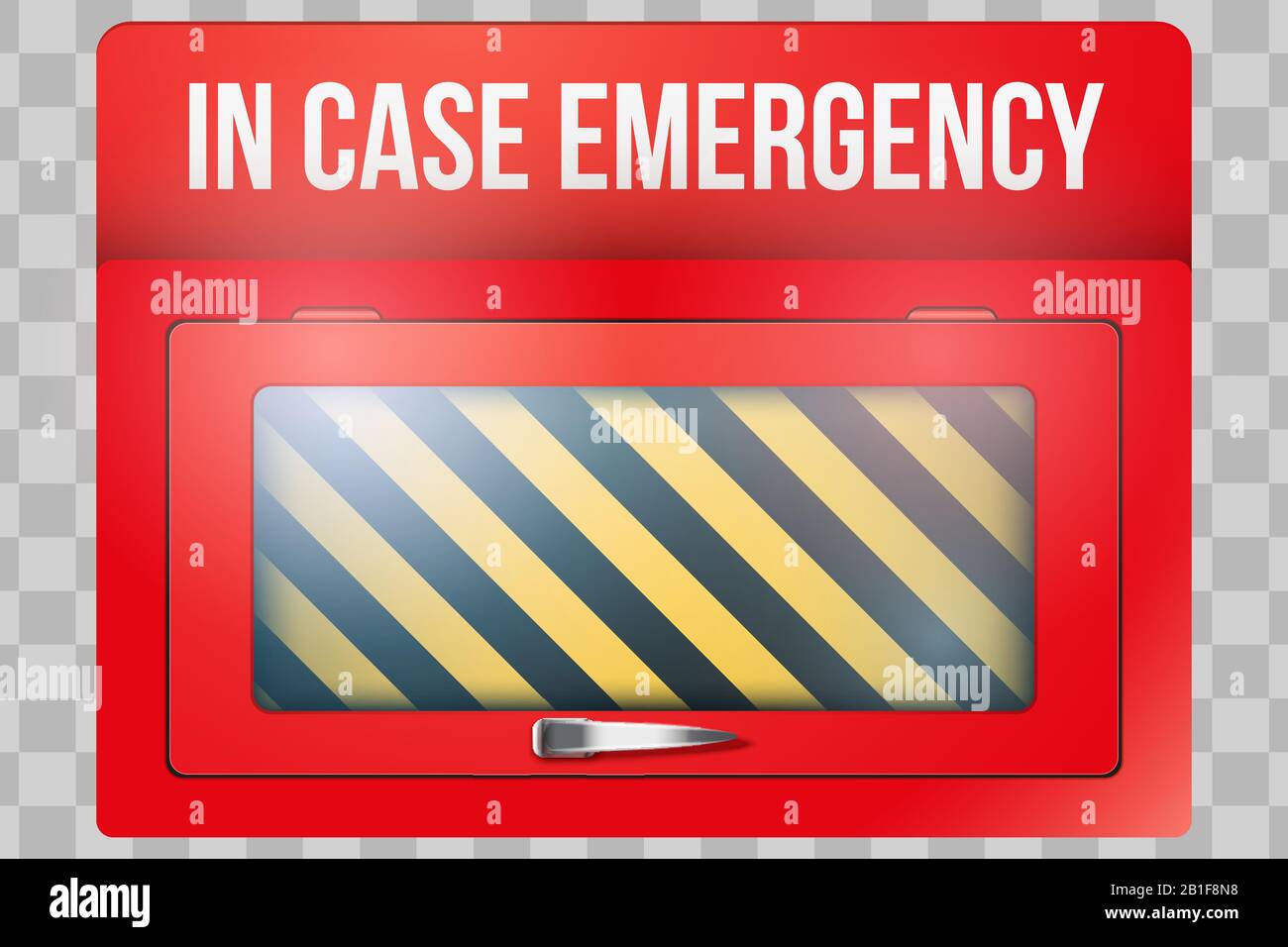 Break glass fire alarm Stock Vector Images - Alamy