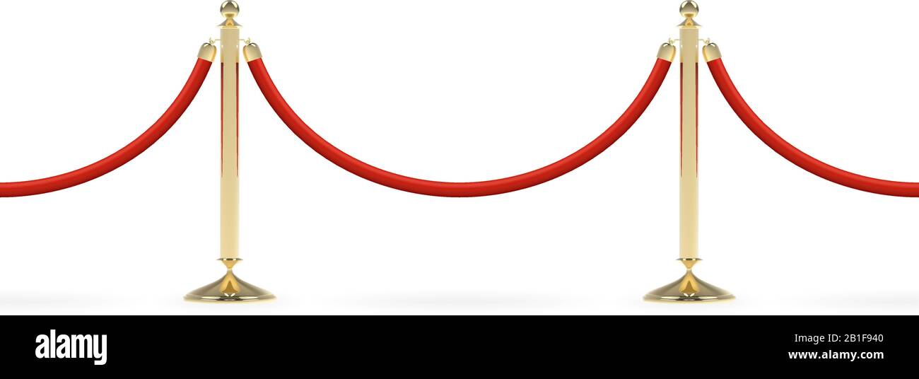 Red security barriers Stock Vector Images - Alamy