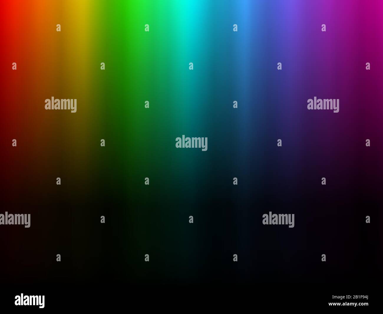 Rainbow glowing light. Northern light polar effect Stock Vector Image ...