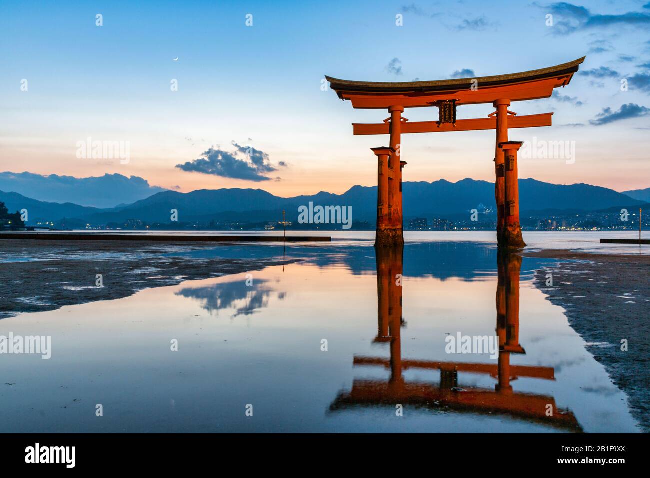Japan Itsukushima Torii Gate High Resolution Stock Photography and ...
