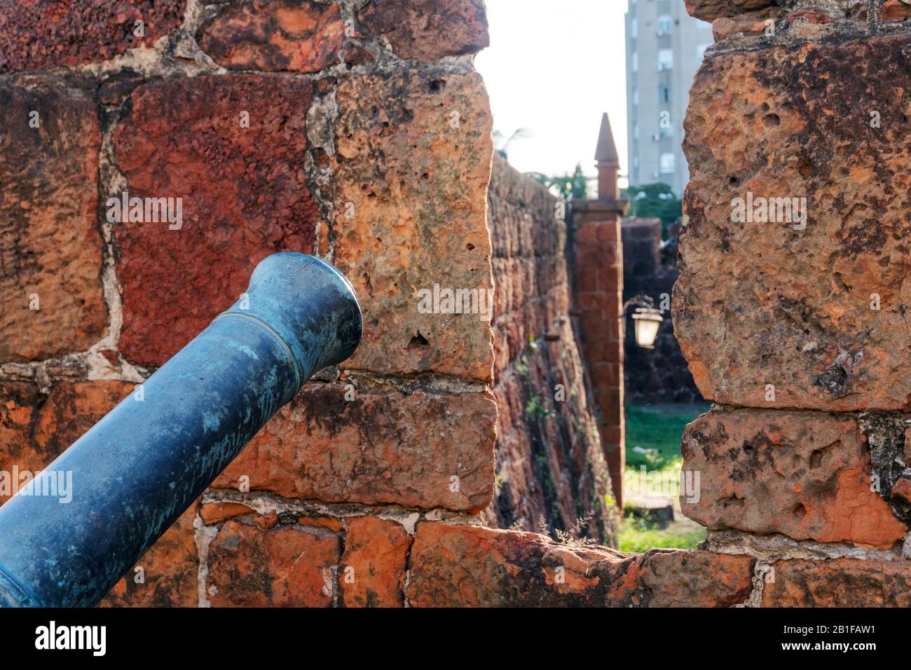 Armed with cannons 18th centuries portuguese fortress of Maputo ...