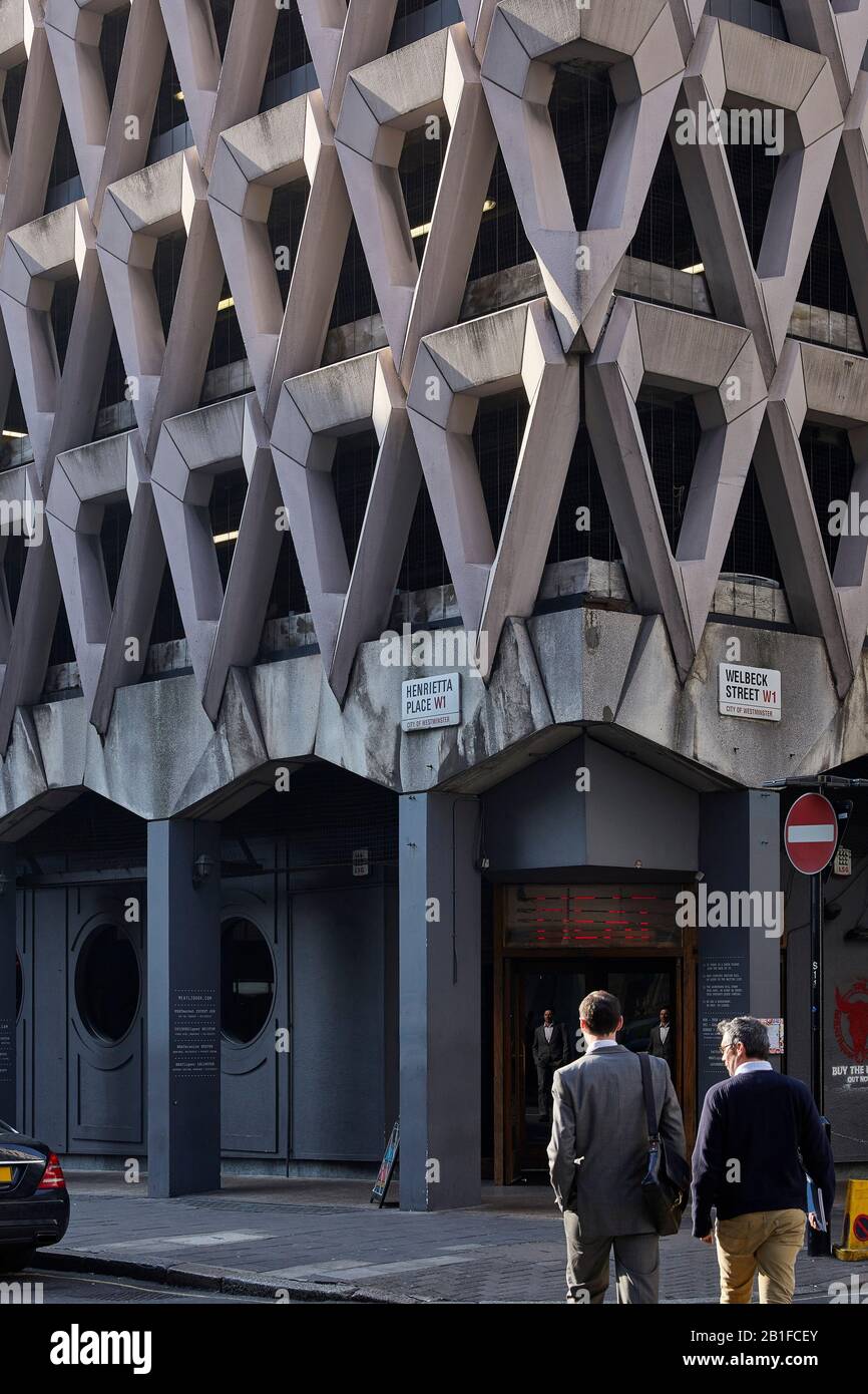 Corner elevation where Henrietta Place meets Welbeck Street. Welbeck ...