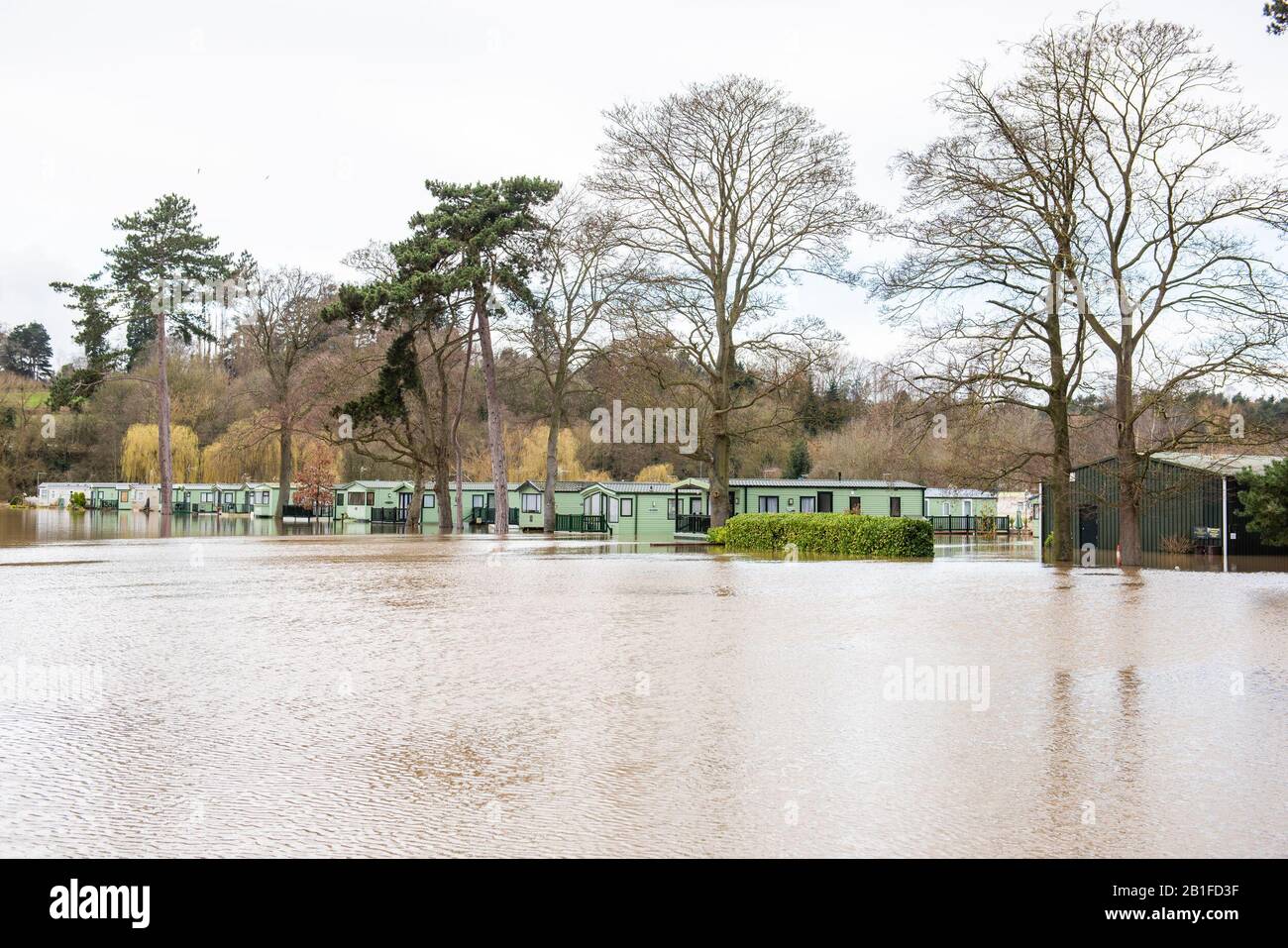 Bridgnorth, Shropshire, United Kingdom. 25th Feb, 2020. UK Weather ...