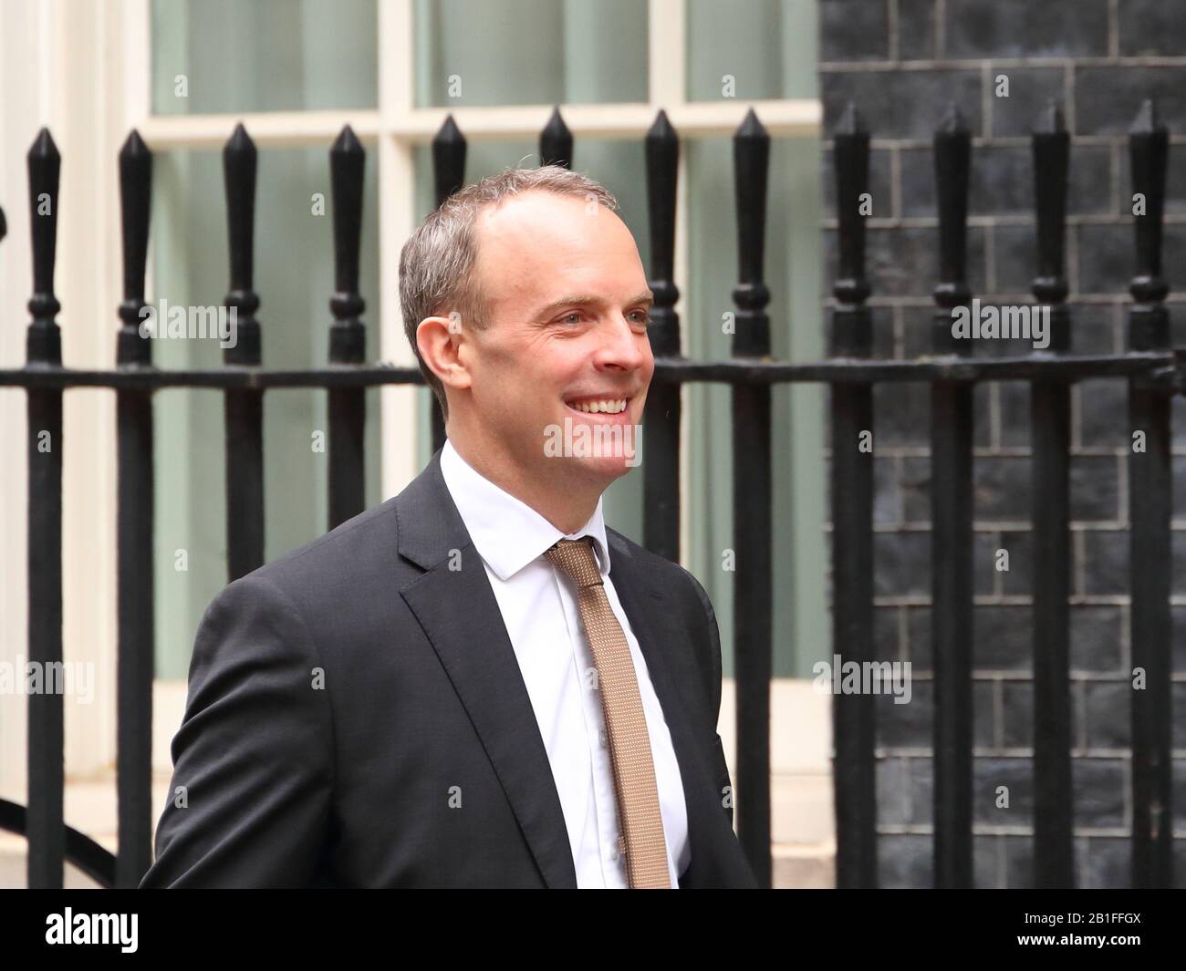Dominic raab smiling hi-res stock photography and images - Alamy