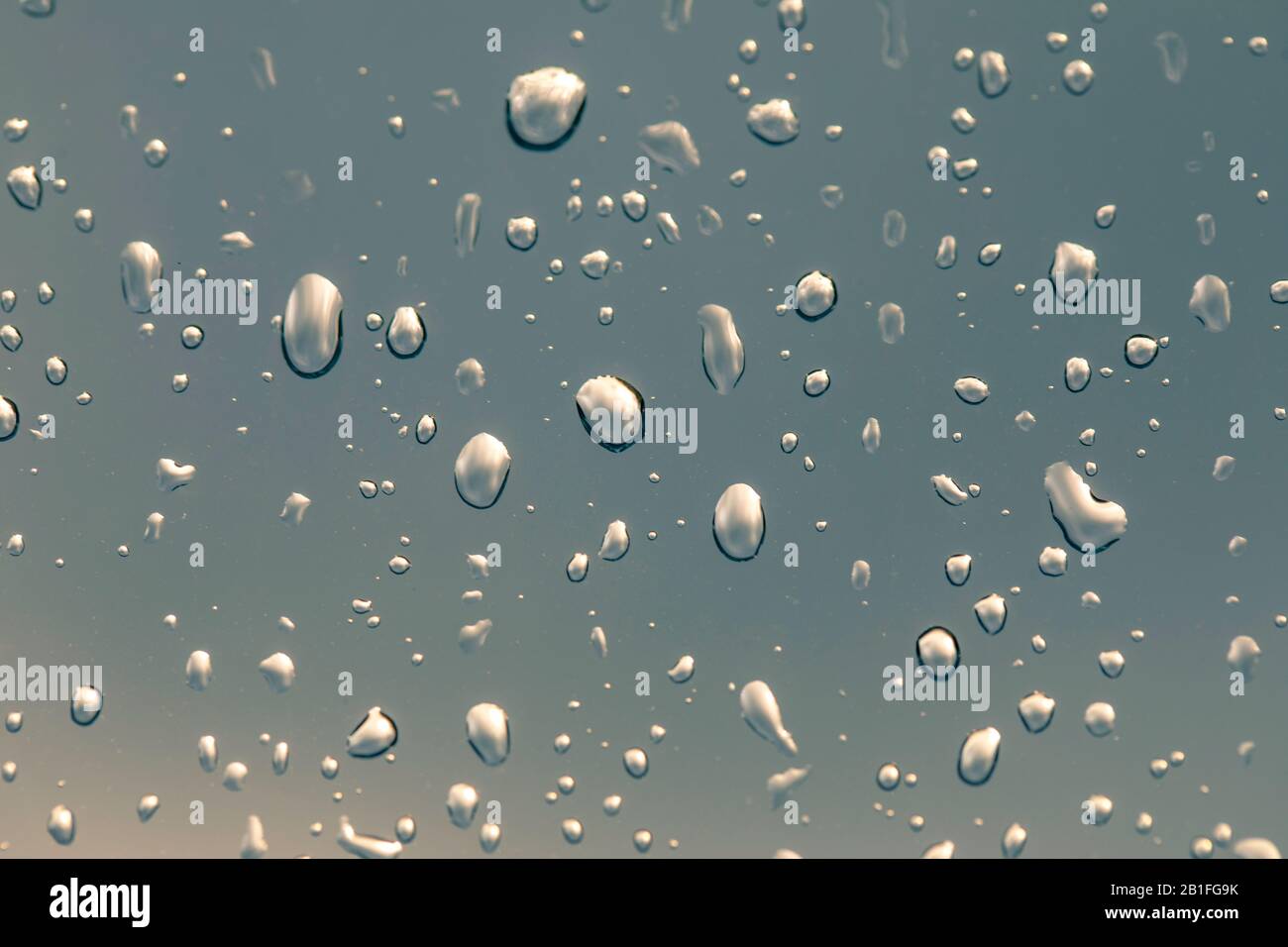Water drops on a window pane, Abstract background. Graphic sources ...