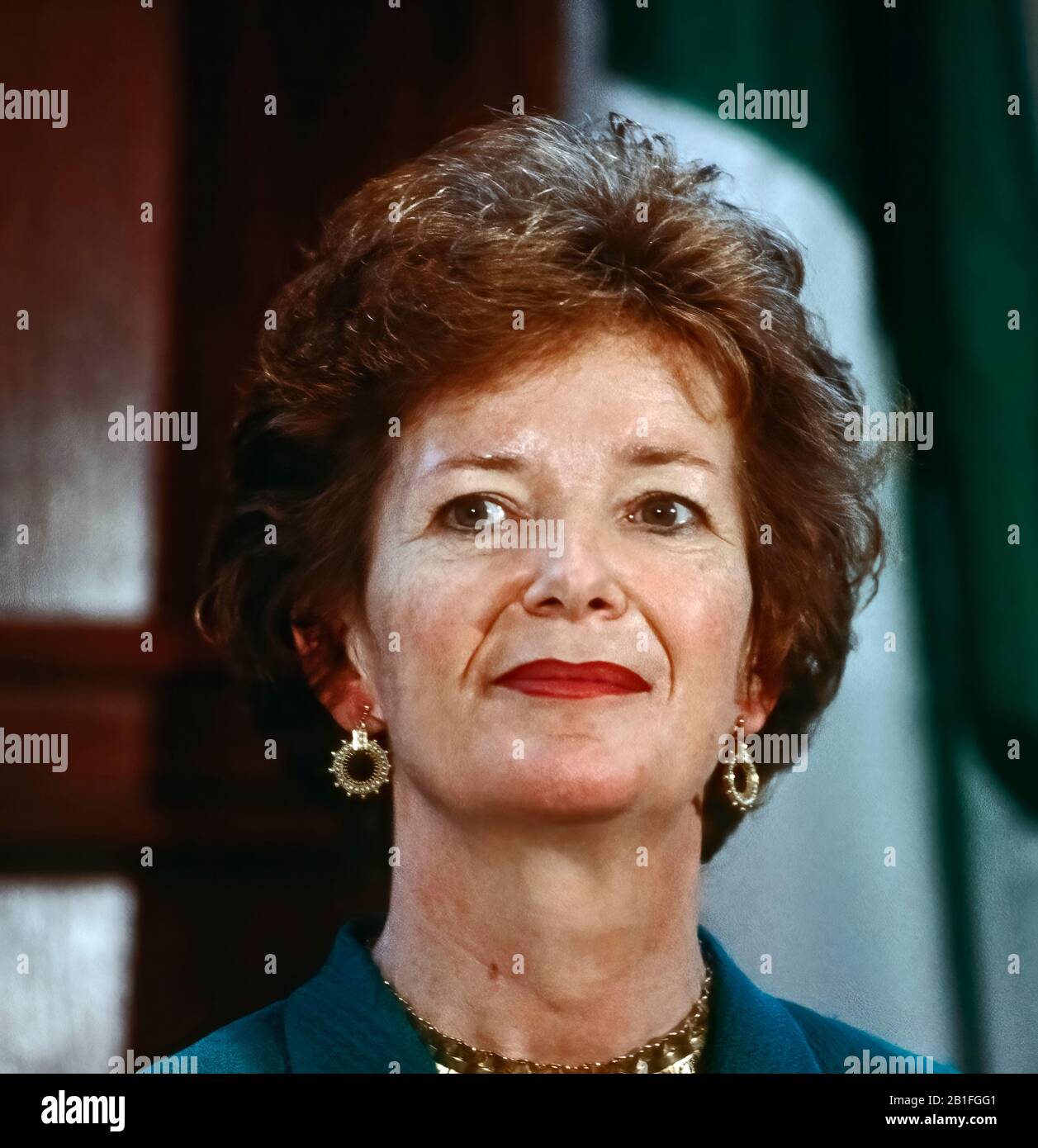 Washington, DC., USA. June 14,1996President of Ireland Mary Robinson ...
