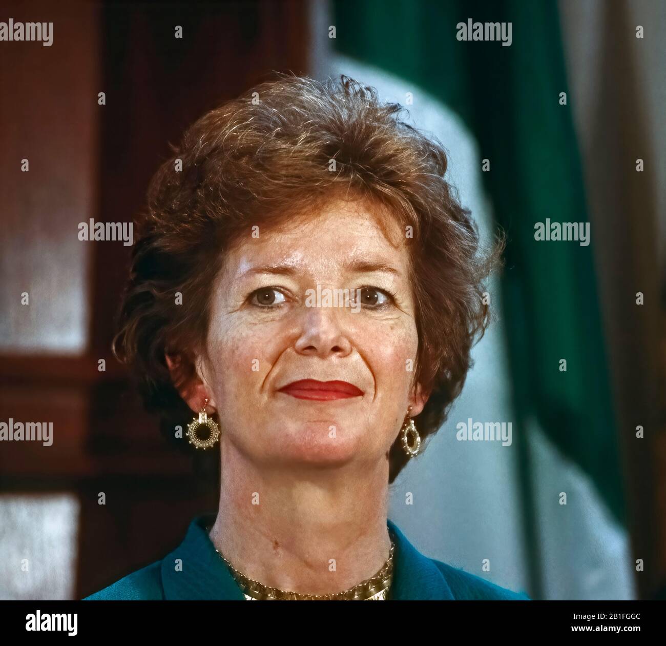 Washington, DC., USA. June 14,1996President of Ireland Mary Robinson ...