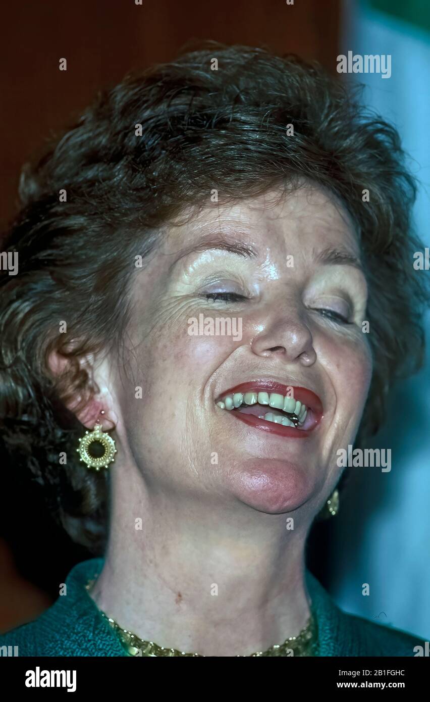 Washington, DC., USA. June 14,1996President of Ireland Mary Robinson ...