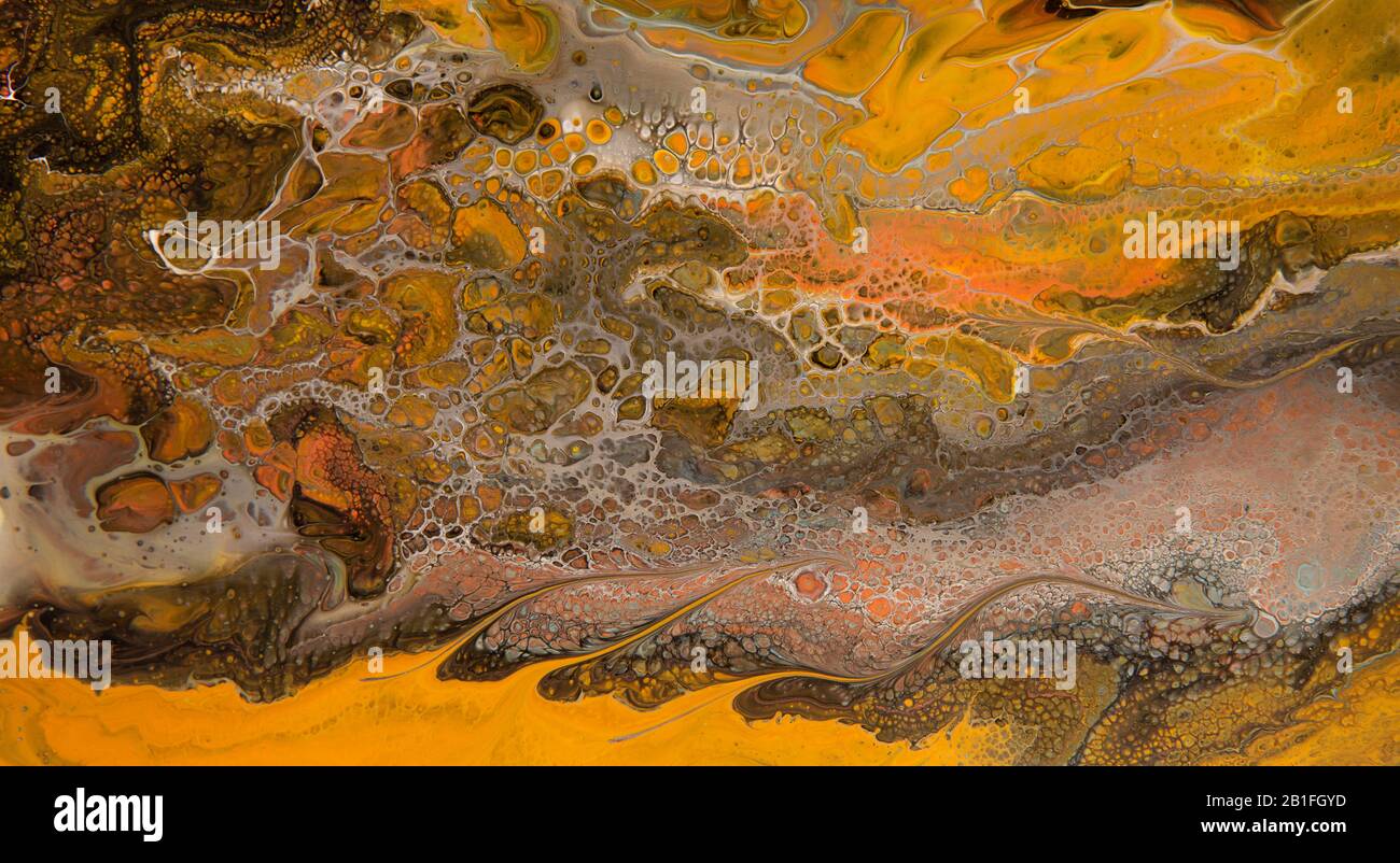 Gold powder ink hi-res stock photography and images - Alamy