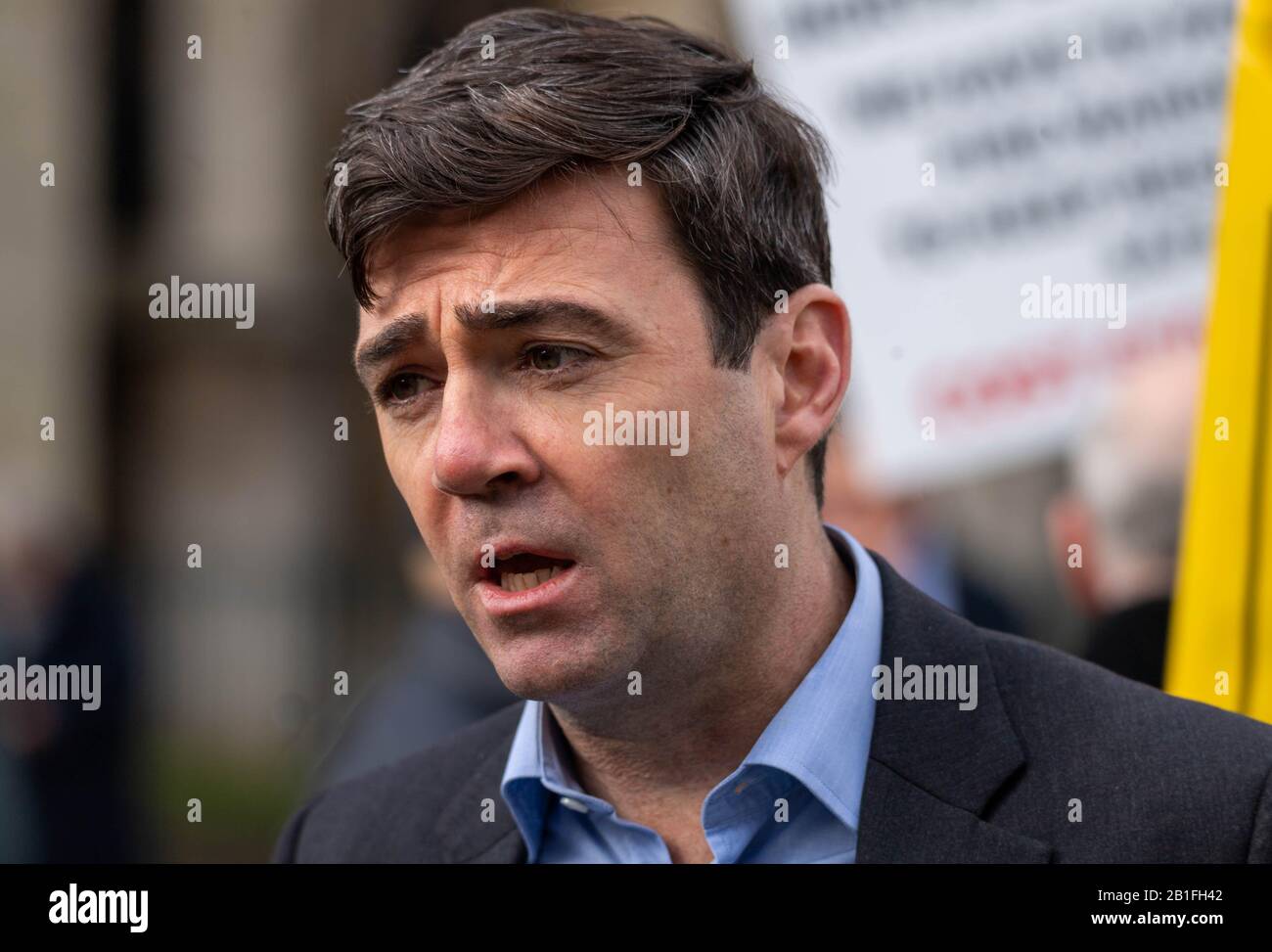 Greater manchester mayor hi-res stock photography and images - Alamy