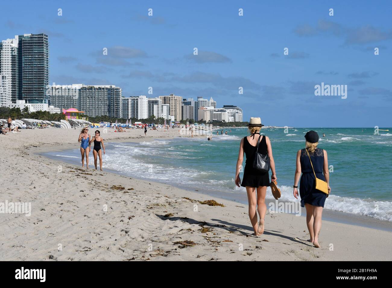 Miami, Miami Beach, Fl, Usa Stock Photo - Alamy