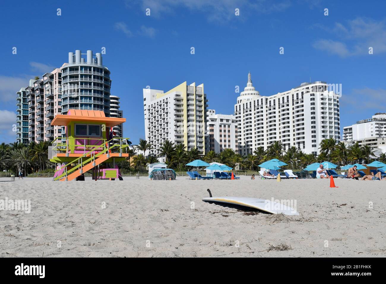 Miami, Miami Beach, Fl, Usa Stock Photo - Alamy
