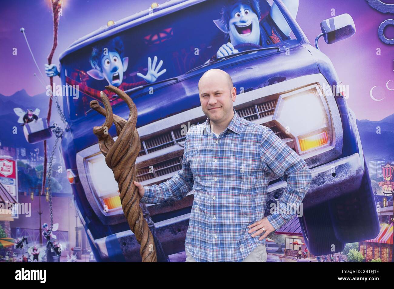 Dan Scanlon Photocall of the film produced by Disney Pixar "Onward ...