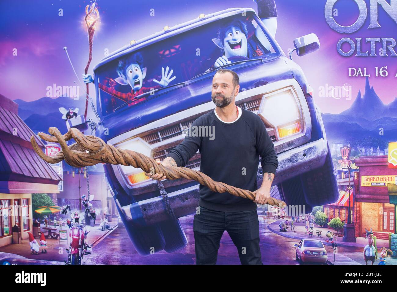 Fabio Volo Photocall of the film produced by Disney Pixar "Onward ...