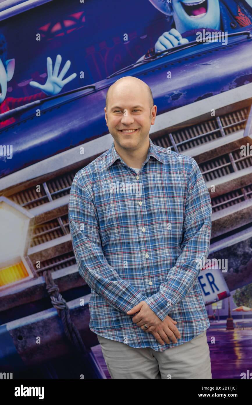 Dan Scanlon, director of the animated film "Onward - Beyond the magic ...