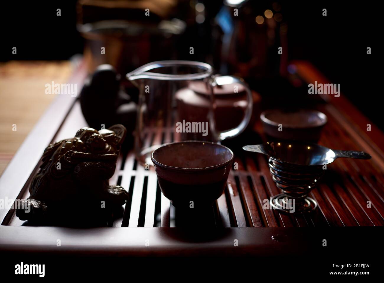 Tea ceremony. The traditional way of making tea Stock Photo - Alamy