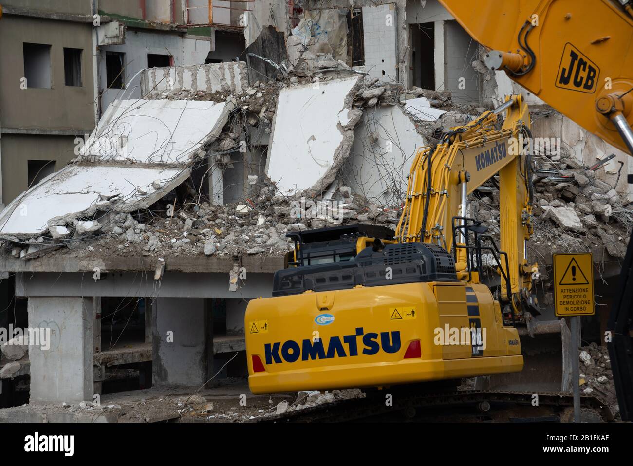 Naples - Italy. 25 february 2020: After five days from the Green Sail ...