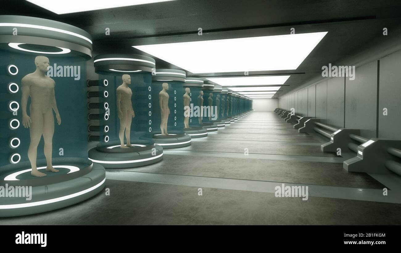 Clone cloning futuristic genetic hi-res stock photography and images ...